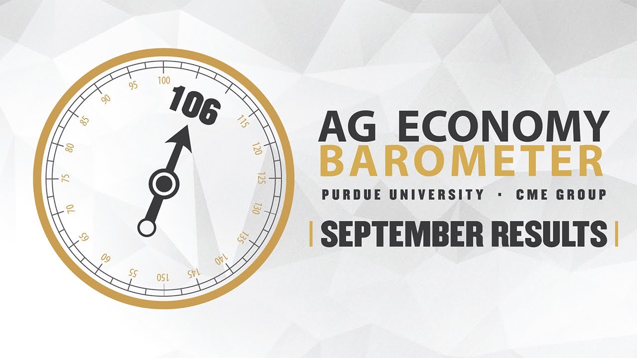 Ag Economy Barometer Breakdown, September 2023 Survey Results - YouTube
