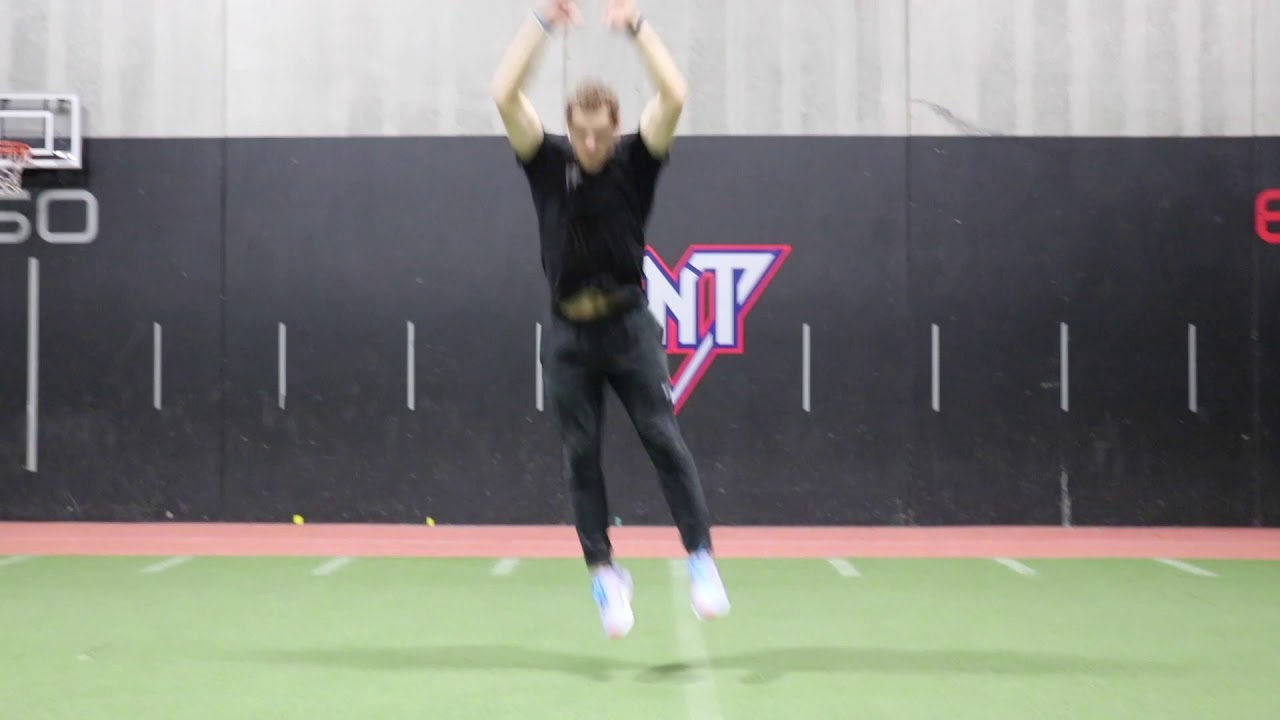 Snap Down Double Leg Lateral Hop - YouTube