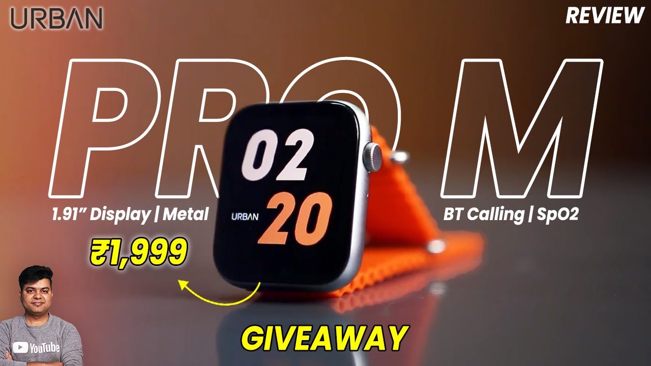 Urban Pro M Smartwatch Review - You Won't Believe What it Can Do! - YouTube