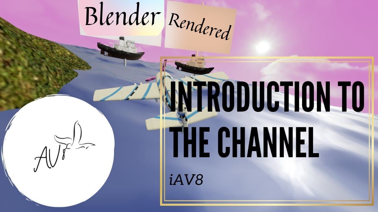 CGI blender video(introduction to the channel) - YouTube