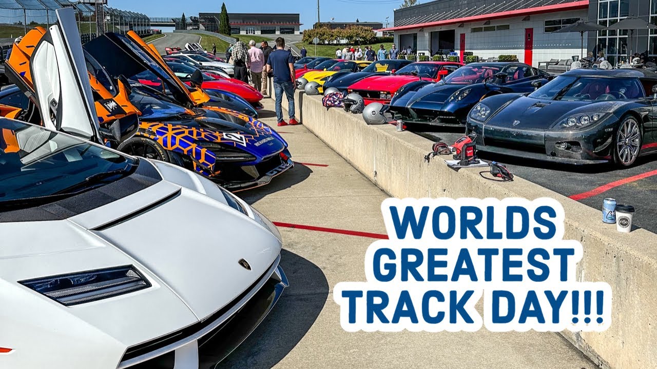 Top Secret BILLIONAIRE Hypercar Track Day!!! - YouTube
