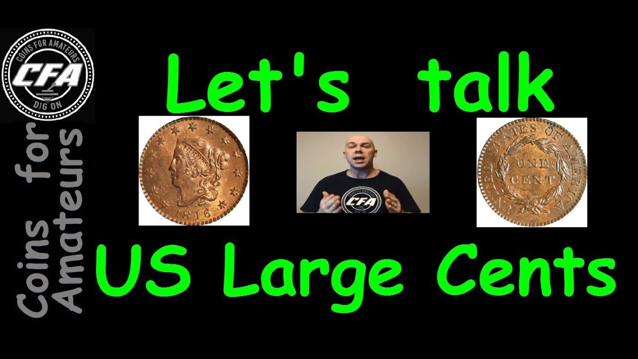 Matron Head Large Cent | Large Cent Information | What is a Large Cent ...