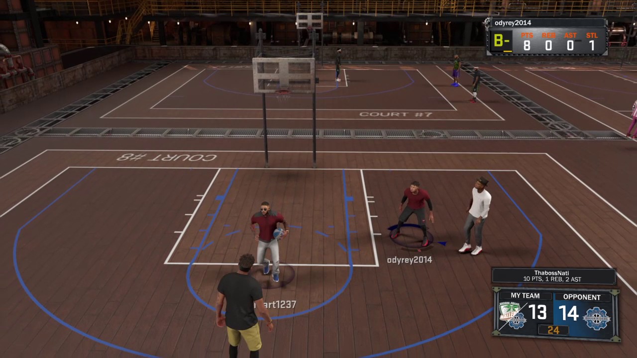 NBA 2K17 My Park - YouTube