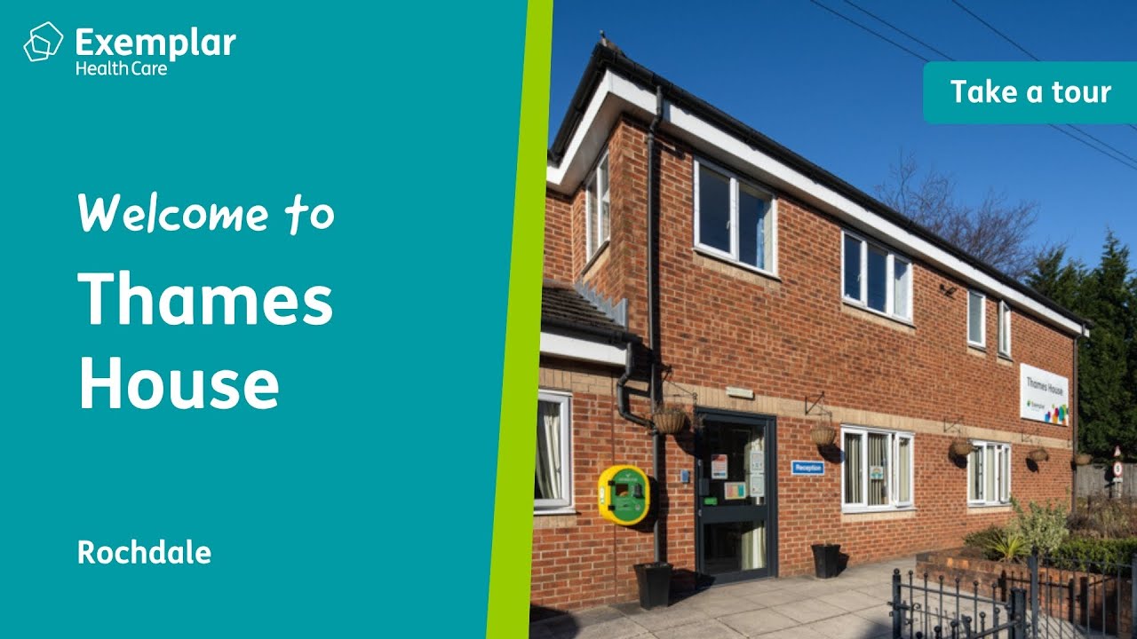 Take a tour of Thames House care home in Rochdale - YouTube