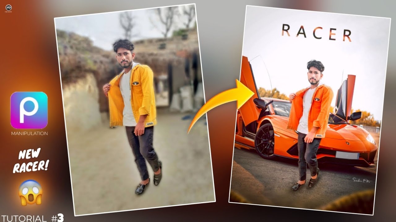 PicsArt NewPhoto Editing // Snapseed Photo Editing Background //Car ...