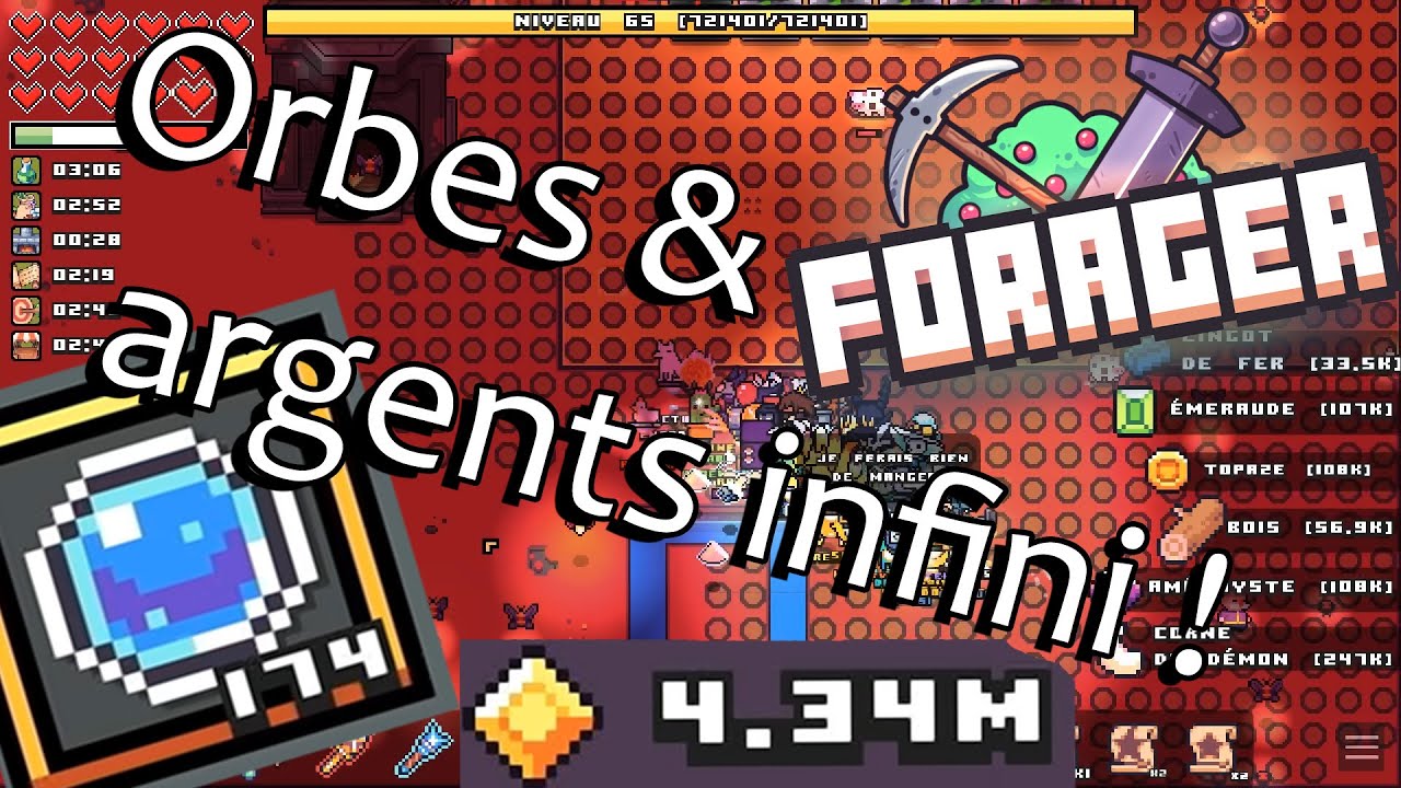 FORAGER : 2 Astuces pour avoir de l'argent et des orbes spirituels ...