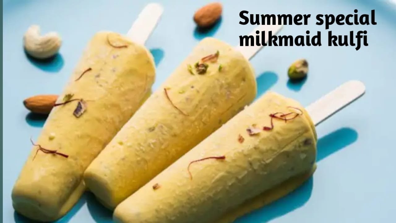 kulfi/ Milk maid kulfi/Hot Hot summer Cool Cool kulfi - YouTube