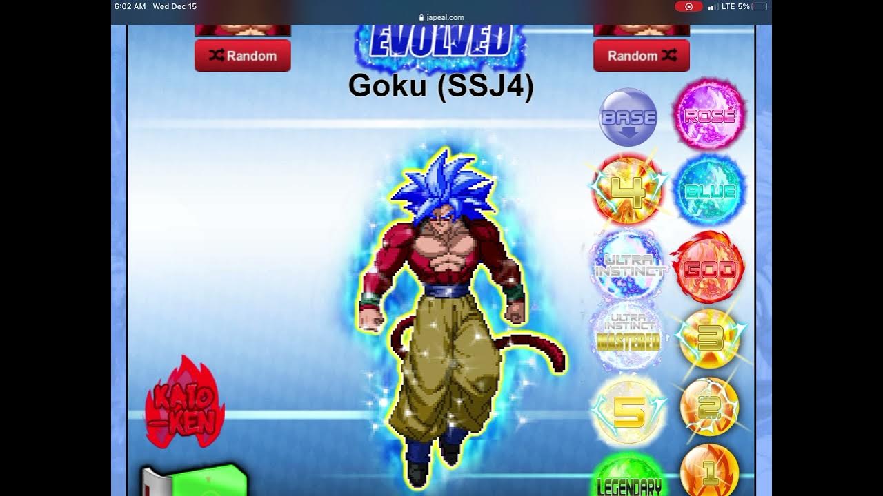 Dbfg (Dragon ball Fusion Generator) - YouTube