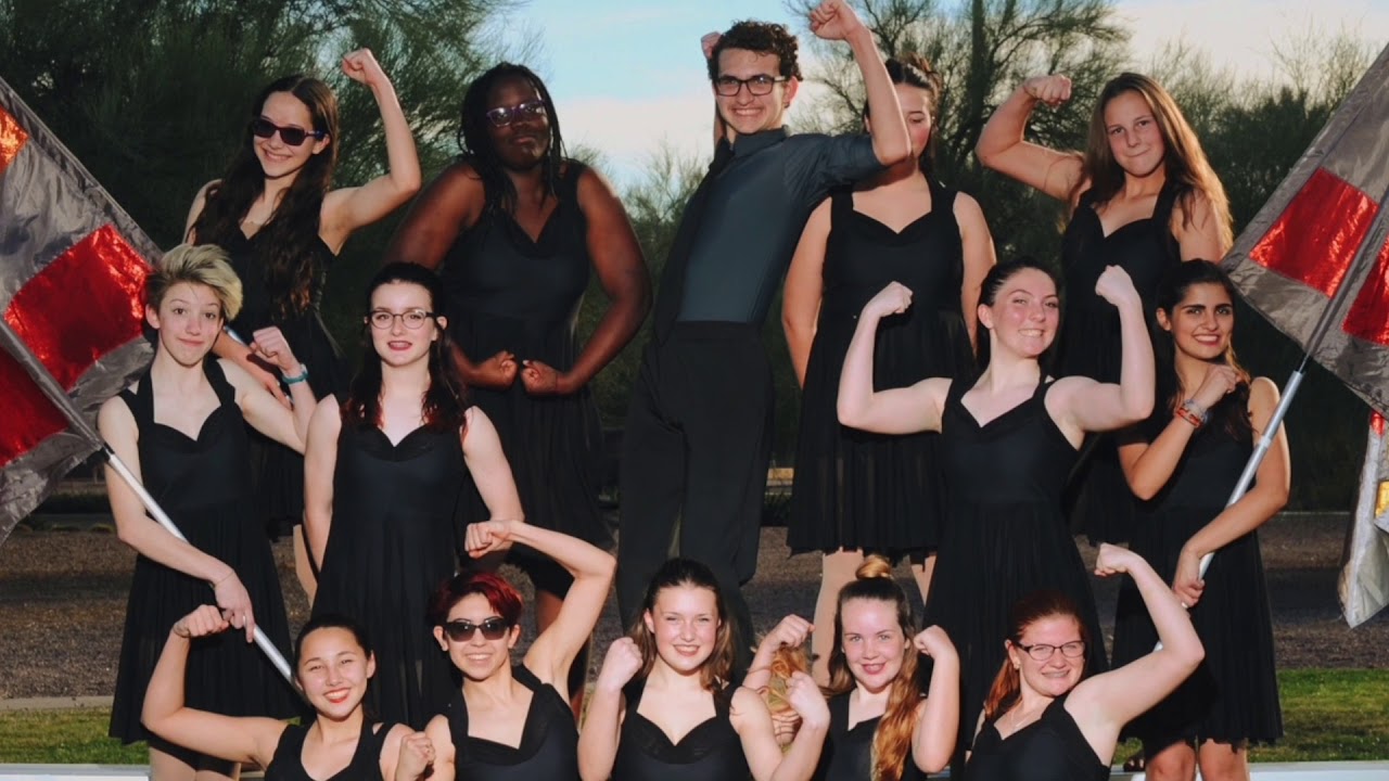 ASU Sundevils Color Guard 2018 - YouTube