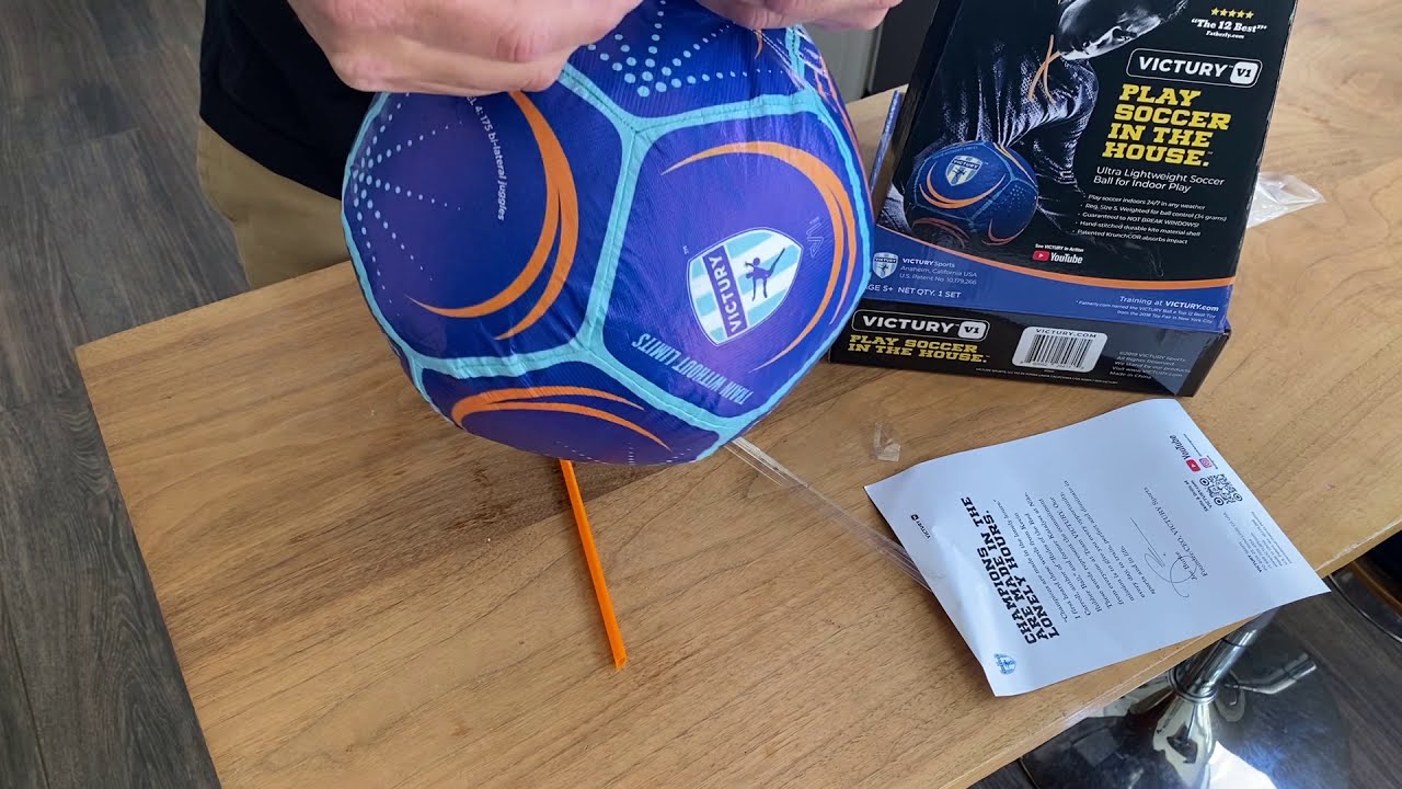 VICTURY Inflation - Play Soccer in the House! - YouTube