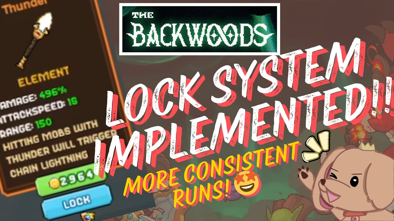 The Backwoods SOL - Lock system implemented!! - YouTube