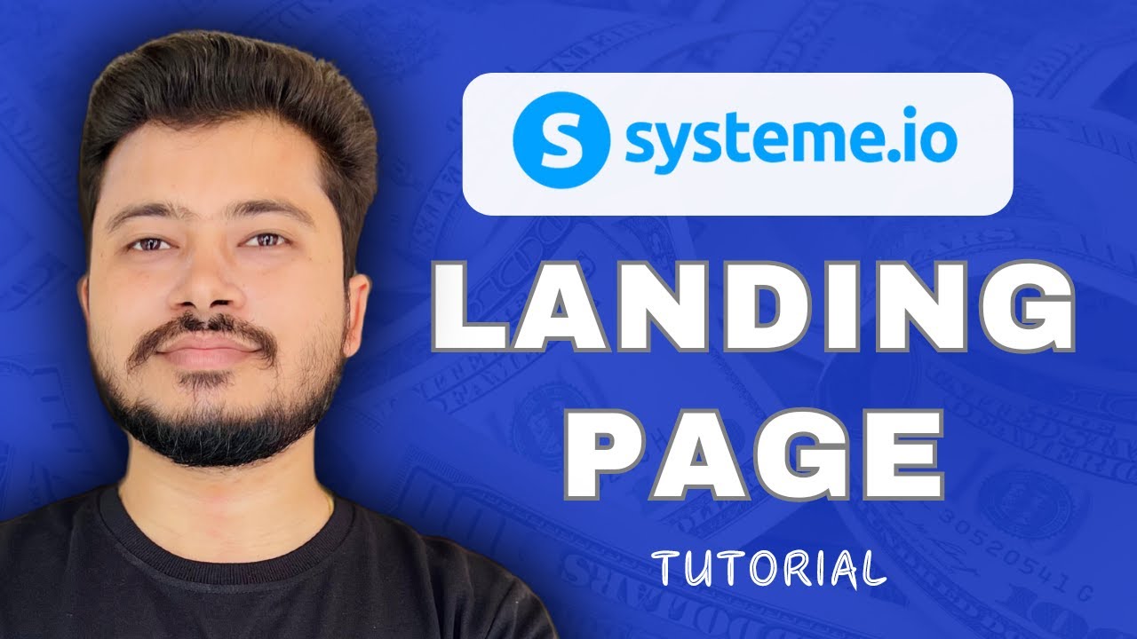🔥 Systeme.io Landing Page Tutorial 2025 (How To Create A Landing Page With Systeme.io) - YouTube
