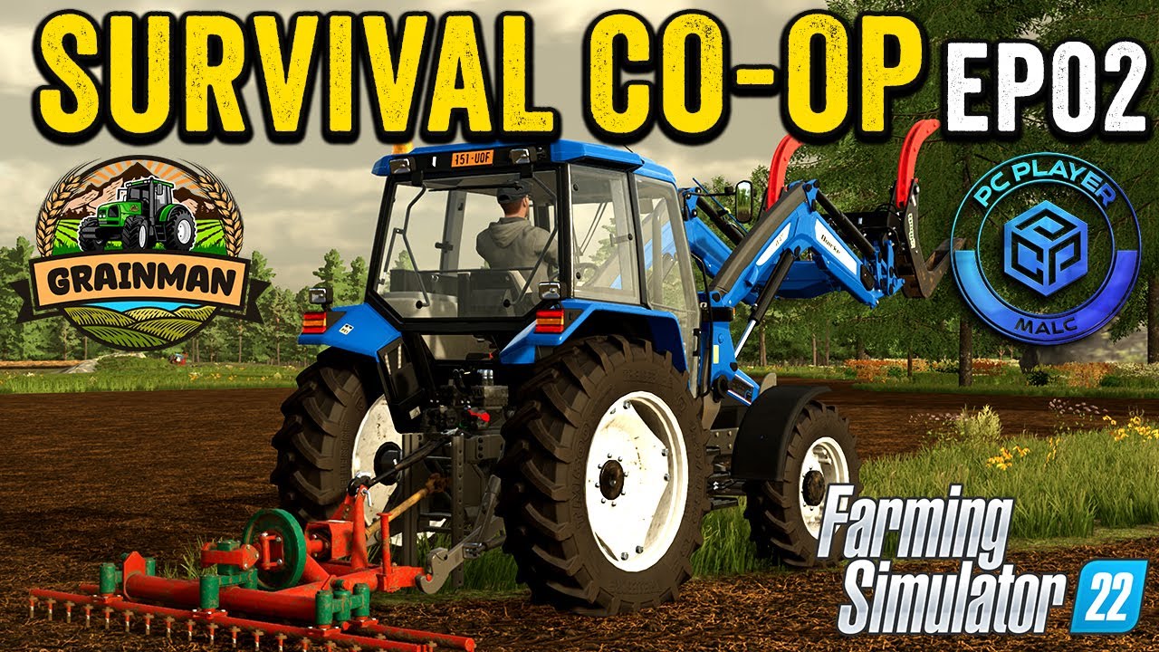 SEEDING, WEEDING & CREATING NEW FIELDS!🌱🌿 | SURVIVAL CHALLENGE CO-OP ...