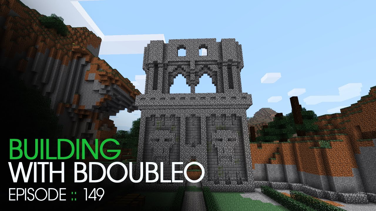 Minecraft Building with BdoubleO - Episode 149 - Gatehouse Level Two ...