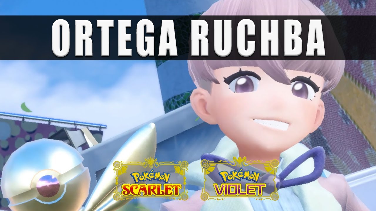 Pokemon Scarlet and Diamond Ortega Ruchbah Squad battle - How to beat ...