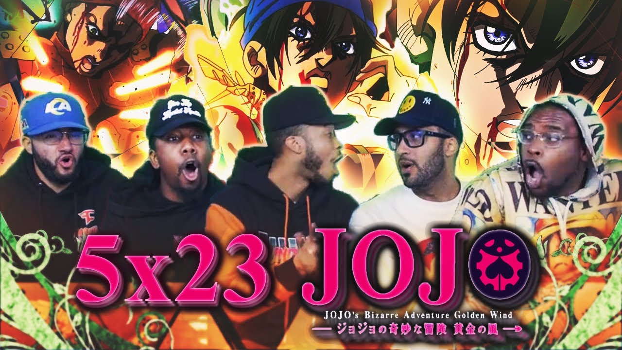 Clash and Talking Head | JJBA Golden Experience Ep 23 Reaction! - YouTube