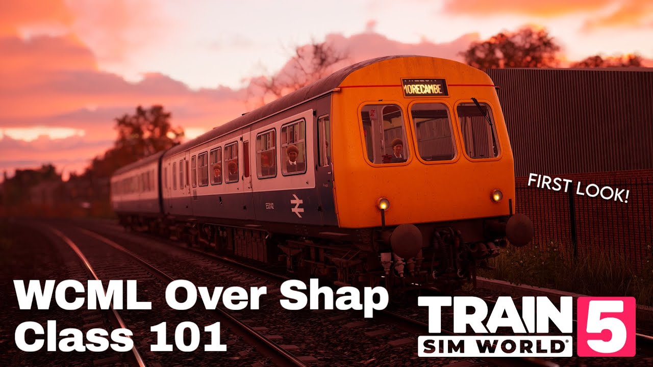 TSW5 WCML Over Shap | Class 101 DMU | First Look! - YouTube