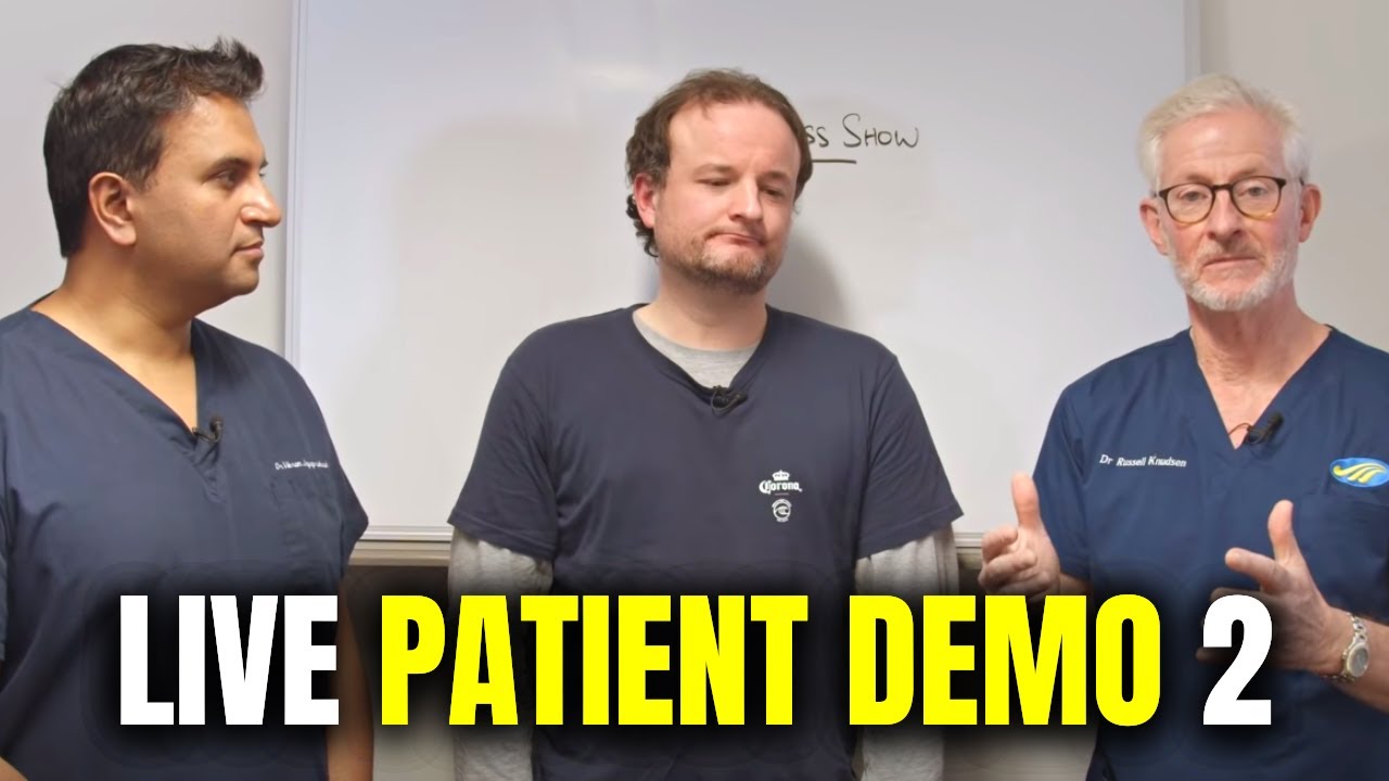 Live Patient Demonstration 2 | The Hair Loss Show - YouTube
