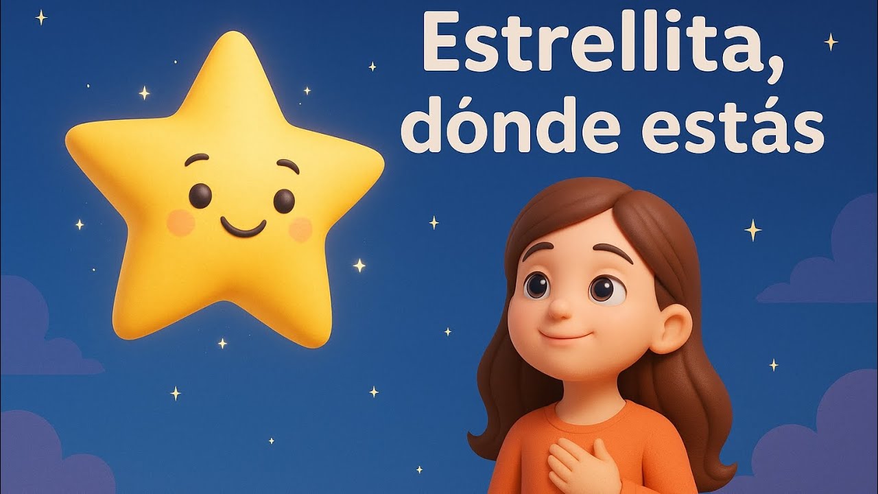 Estrellita, ¿dónde estás? – Canción de cuna con animación para niños ...