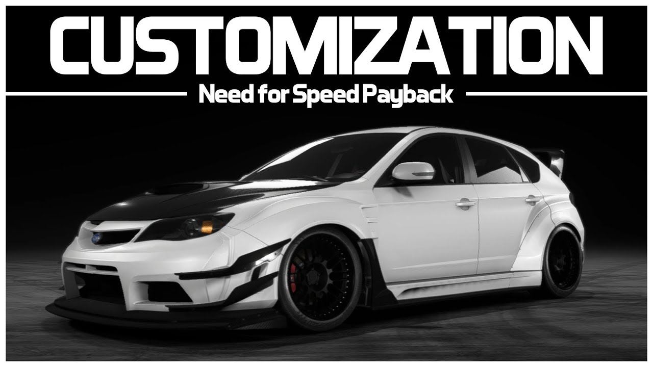 Need for Speed Payback - Preview Customization - Subaru Impreza WRX STI ...