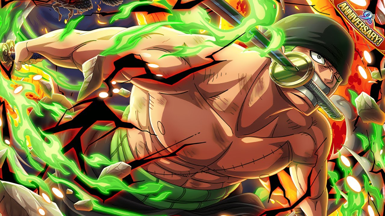 OPTC - Showcase Zoro Enma | Event 9th Anniversary Celebration! - YouTube