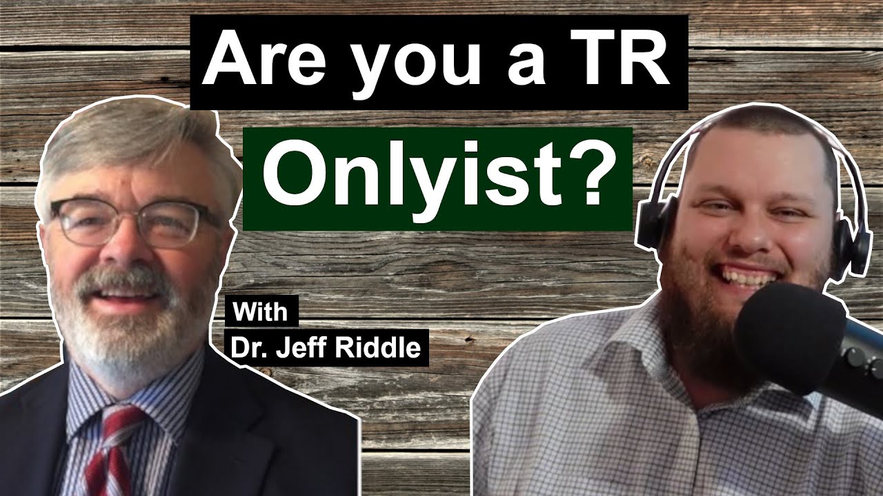 This is NOT KJV ONLYISM! Talking with Dr. JEFF RIDDLE about the ...