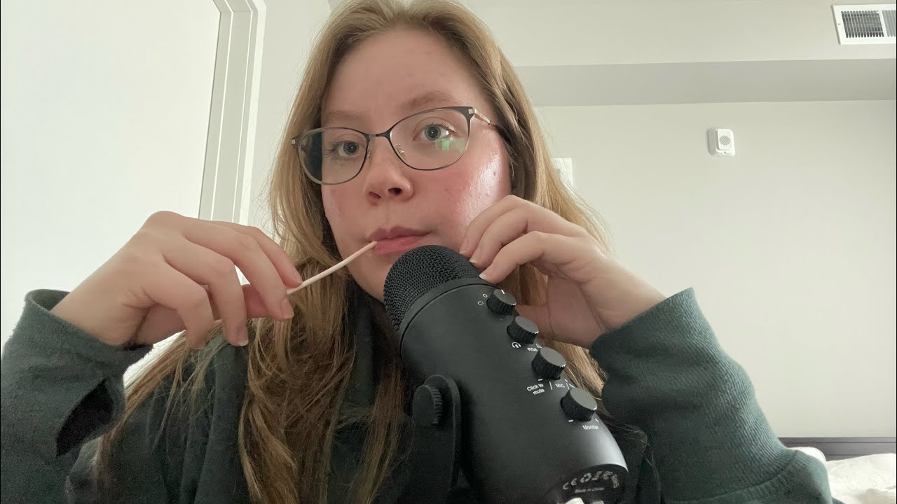 100 SUBSCRIBERS?! ASMR - Mic Scratching and Lollipop Sounds - YouTube