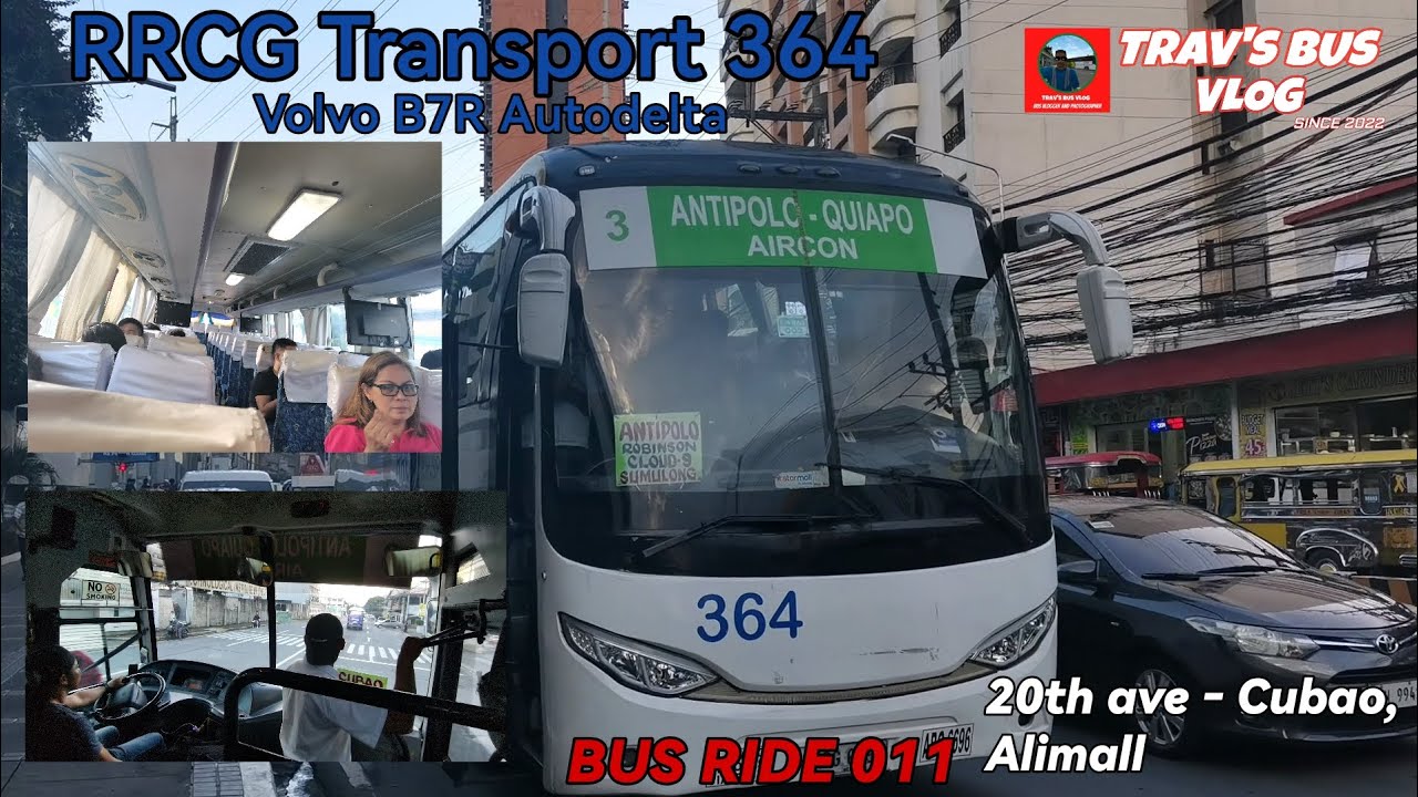 BUS RIDE 011 | RRCG Transport 364 Volvo B7R Autodelta - YouTube