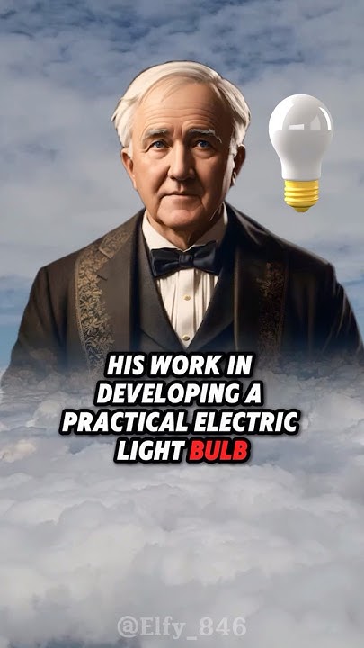 💡 Thomas Edison | The Inventor Who Lit Up the World ⚡ #shorts # ...