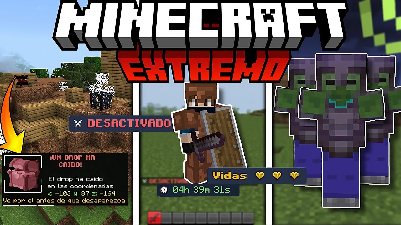 👉 SISTEMA de MINECRAFT EXTREMO 🔥 - ADDON MINECRAFT BEDROCK ⭐ ...