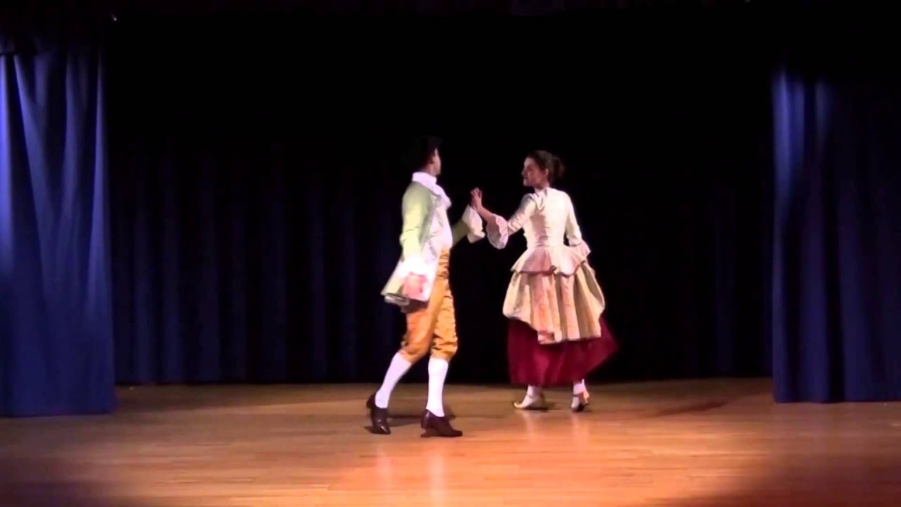 Reconstrucció d'un Menuet segons Pierre Rameau - YouTube