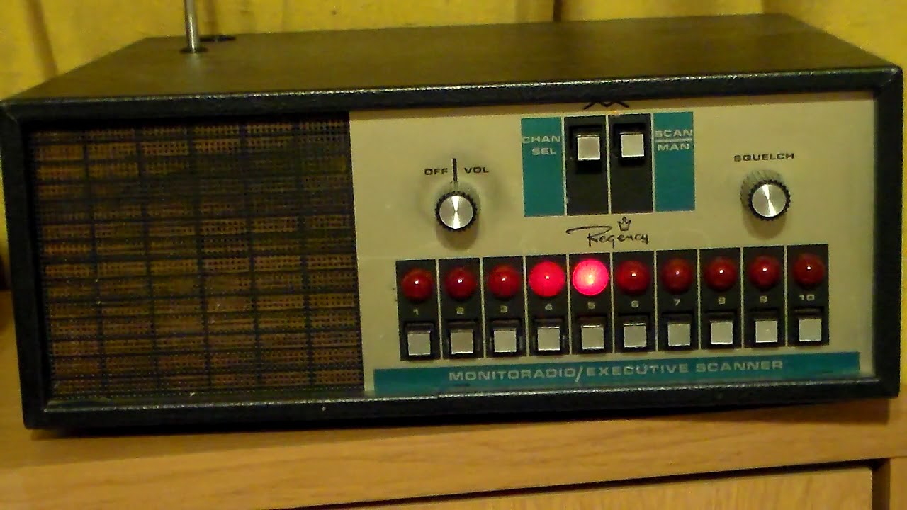 Regency Executive Scanner - YouTube