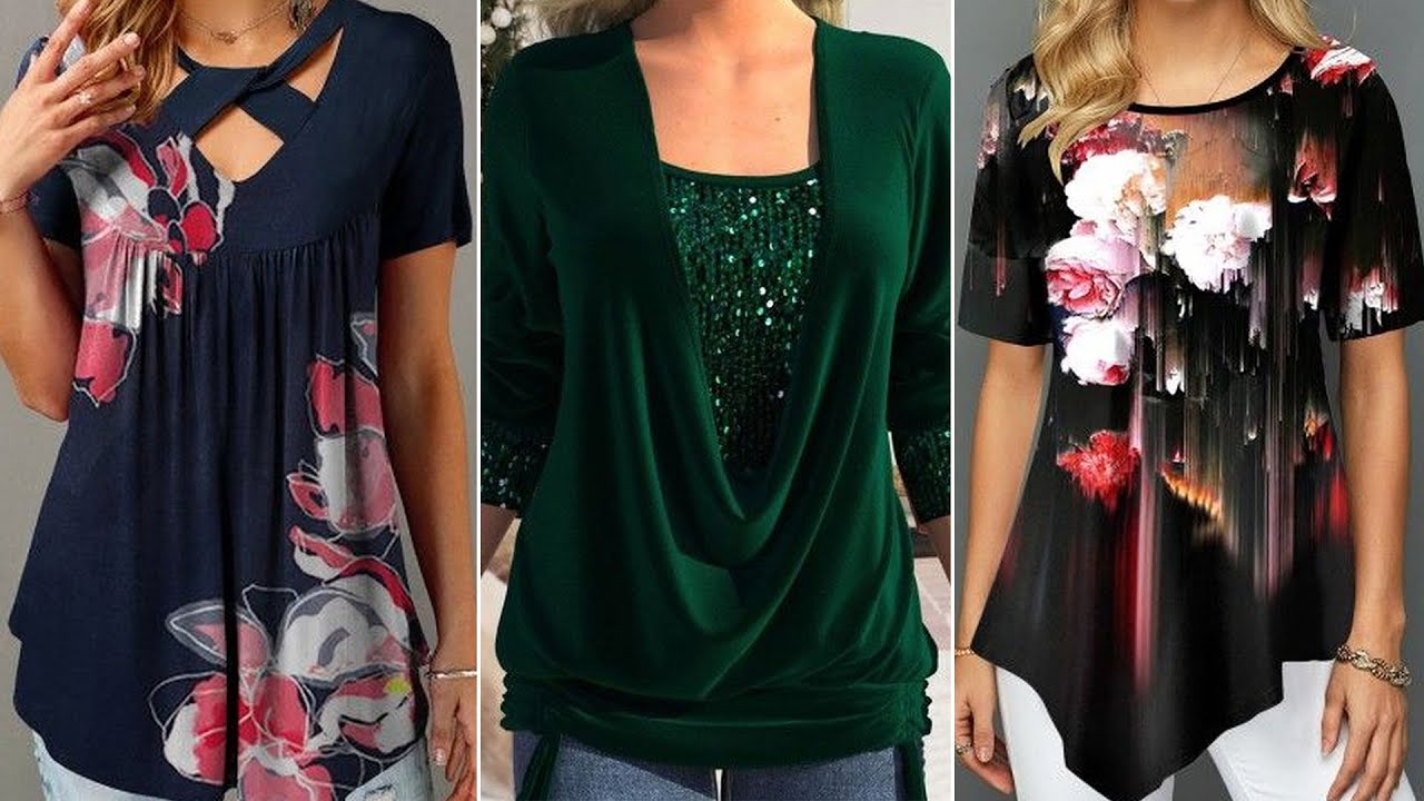 Las Blusas En Tendencia De Moda 2024 Elegantes Blusas De Moda 2024 ...