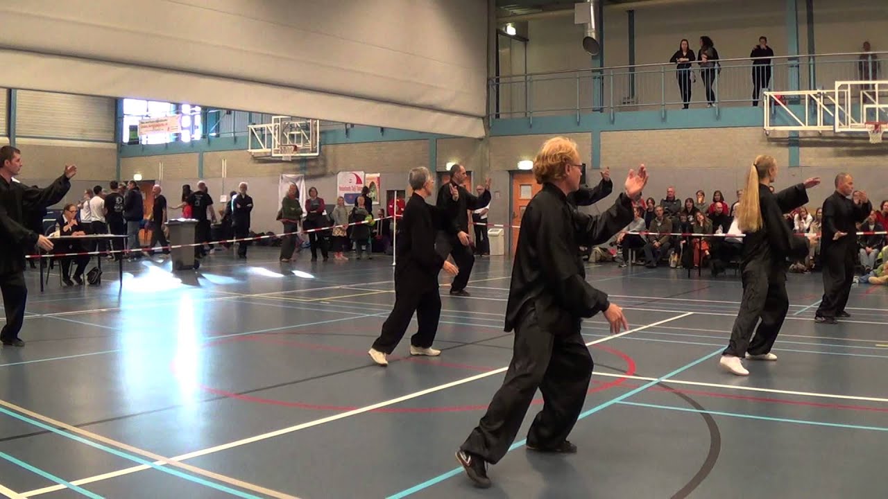 Taiji-festival Utrecht 2014: San Bao Taiji School Opwijk - YouTube