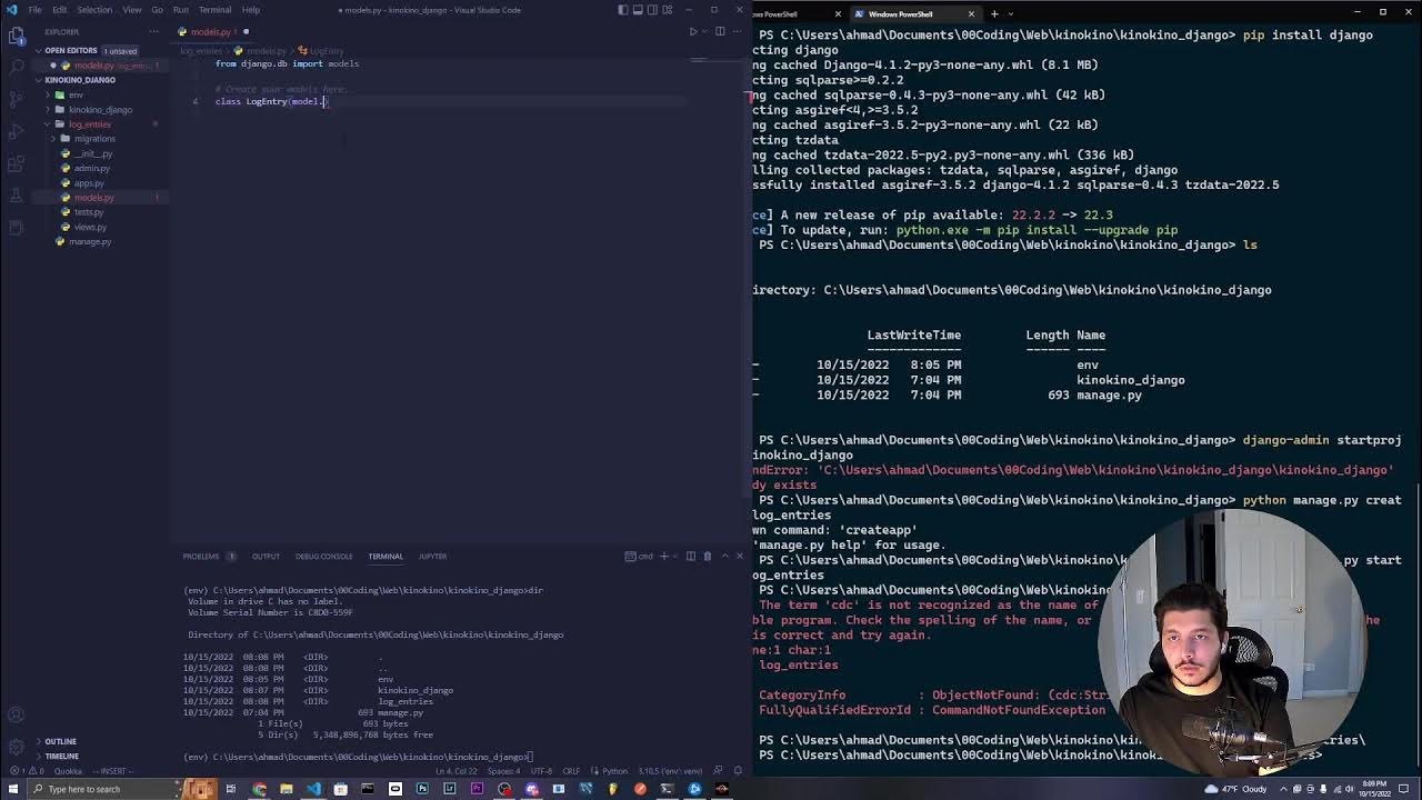 Creating a Fitness App with React, Vim, Typescript, Django Rest, NextUI, NeoVim - YouTube