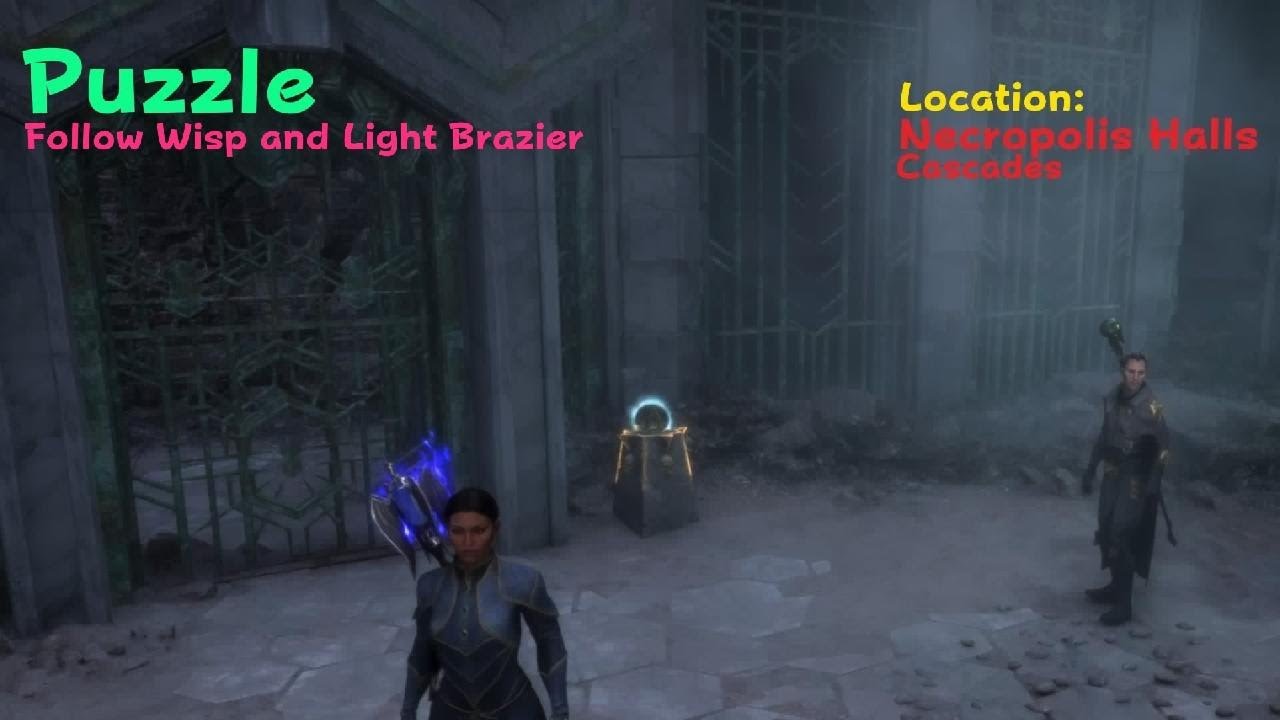 Dragon Age The Veilguard ( PS5 4K ) Wisp Brazier Puzzle - Necropolis ...