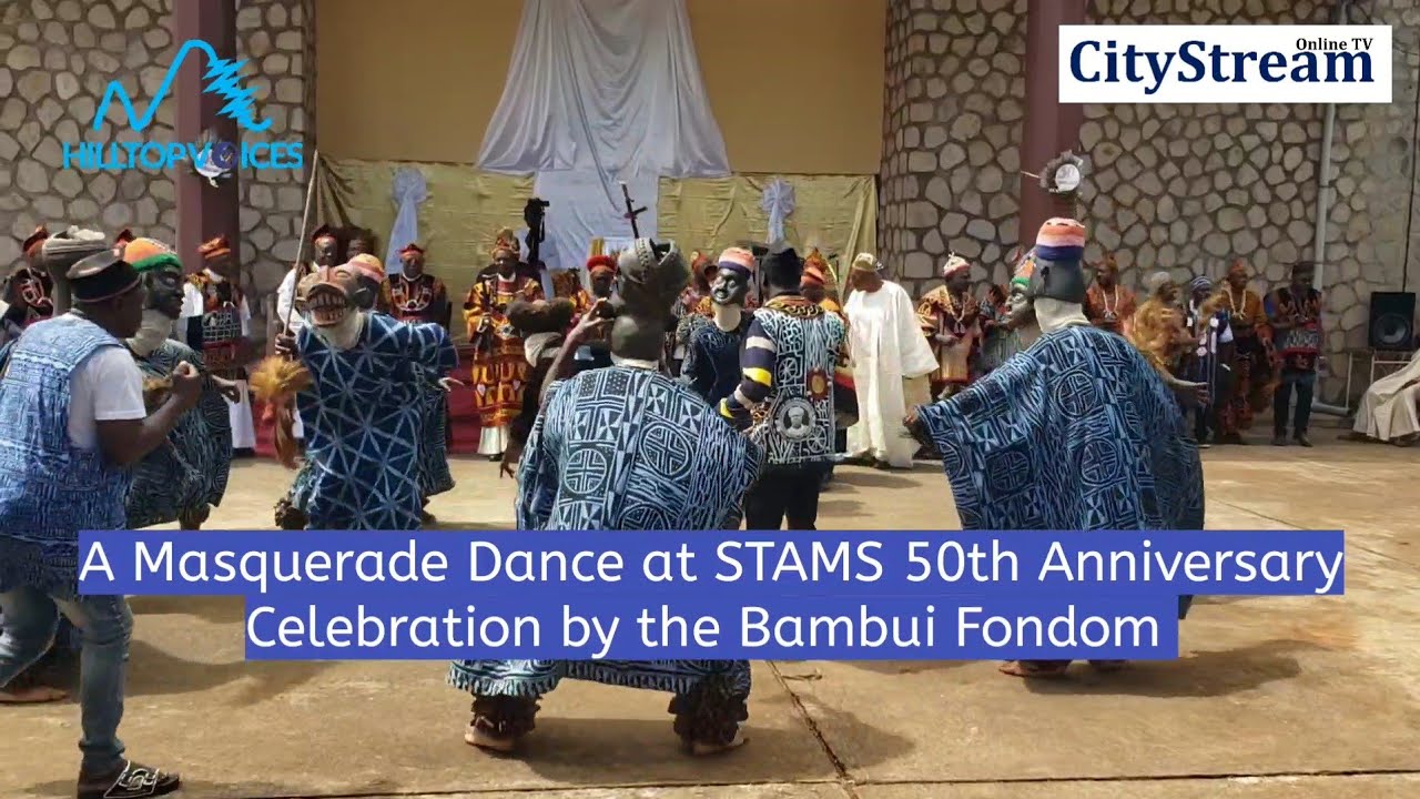 Bambui Major Seminary @50: Stella Performance by a Masquerade Dance ...