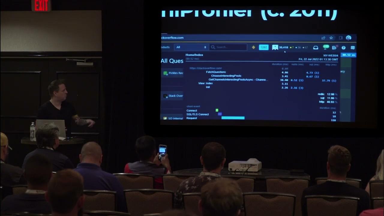 David Haney - Stack Overflow: 100 million Uniques/Month on 9 Web Servers - YouTube
