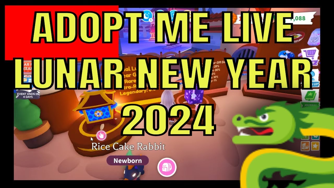 Adopt Me LIVE Lunar New Year Update 2024 - YouTube
