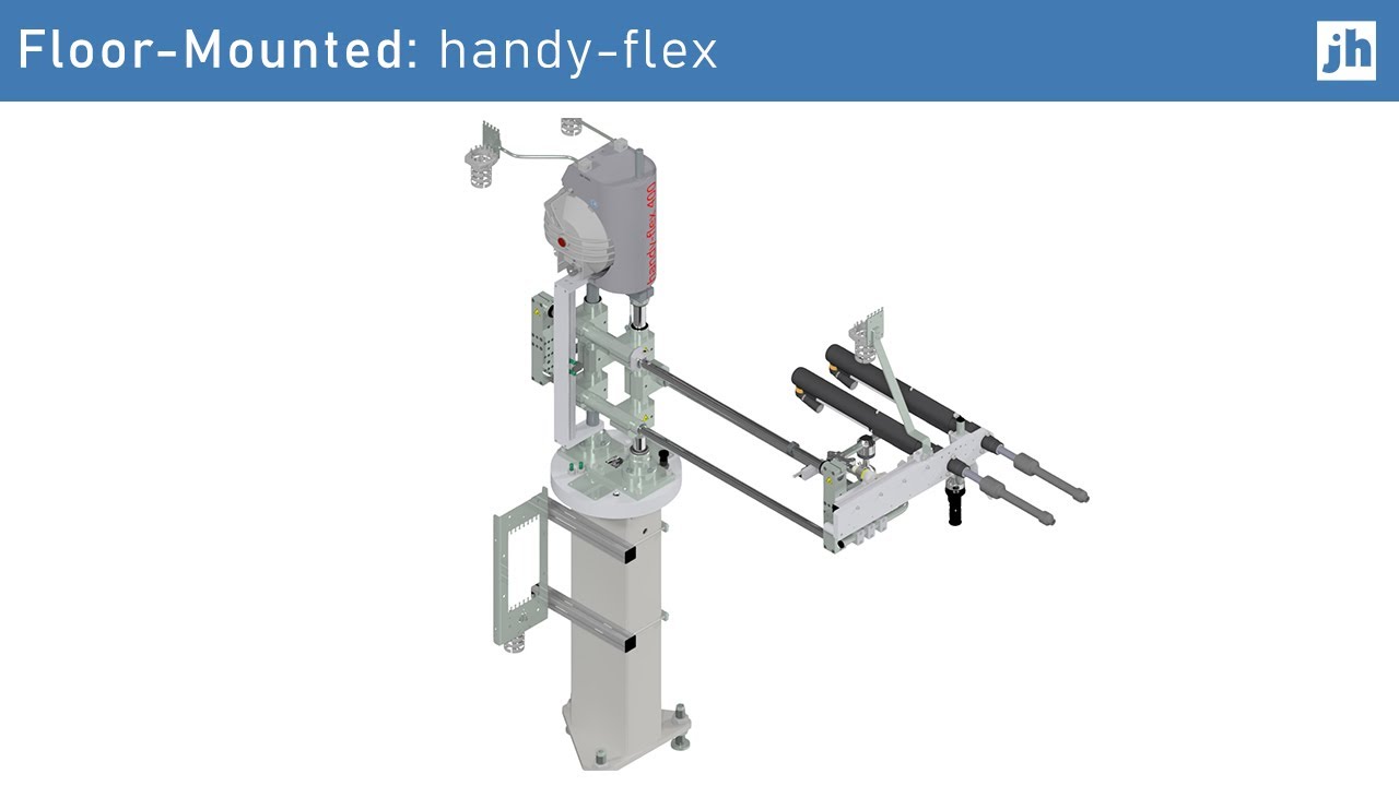 Floor Mounted: handy-flex Multi-Spindle Tightening up to 500 Nm - YouTube