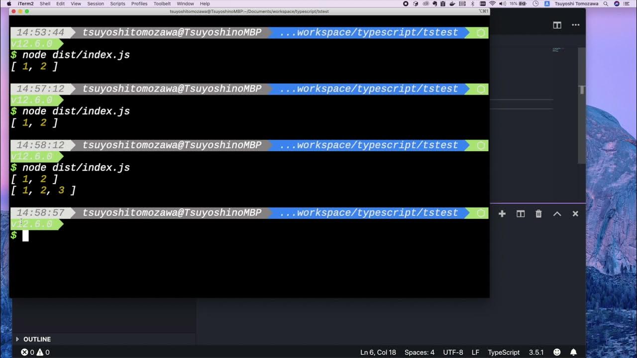 Typescript Basic 5 配列について Youtube