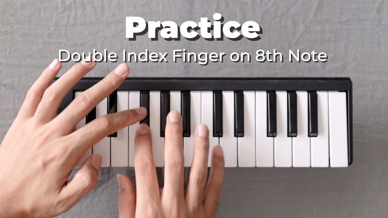 🥁 Finger Drummer 101 | #19 Double Index Finger on 8th Note - YouTube