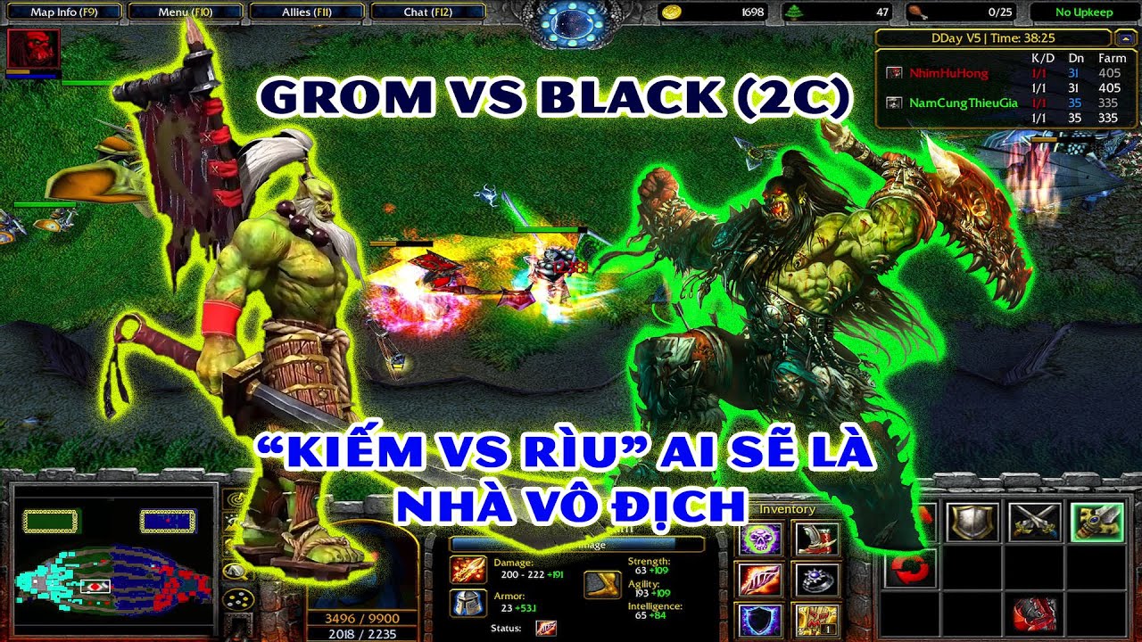 Blake(2c) vs Grom - 2 Tướng Agi "Không Thể Đối Đầu" Nay Lại Phân Trình ...