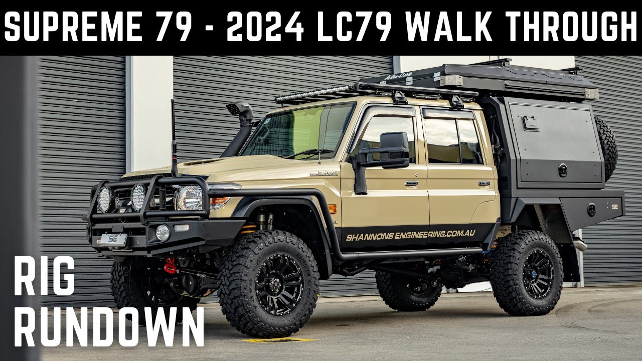 SUPREME 79. A 2024 built 79 Series Landcruiser build by Shannons ...
