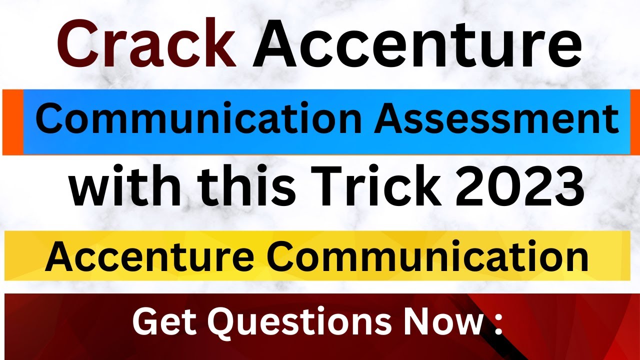 Accenture Communication Assessment 2023। How to Clear Accenture ...