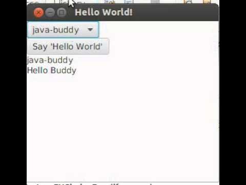 JavaFX Choice Box example - YouTube