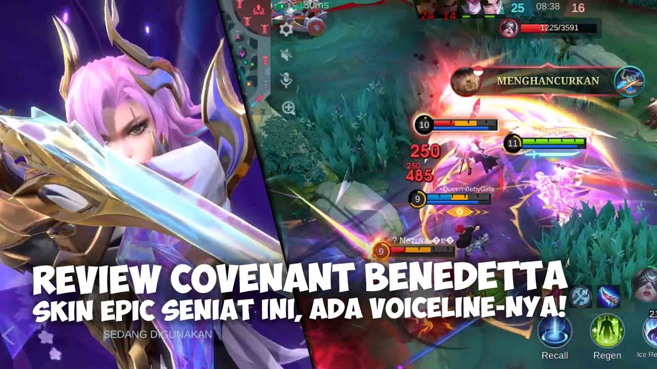 REVIEW SKIN EPIC COVENANT BENEDETTA! BERASA COLLECTOR PUNYA VOICELINE ...