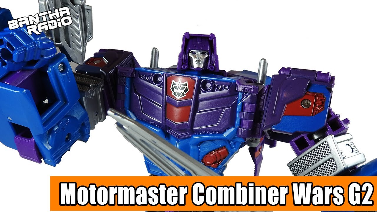 Motormaster Menasor Combiner Wars G2 - YouTube