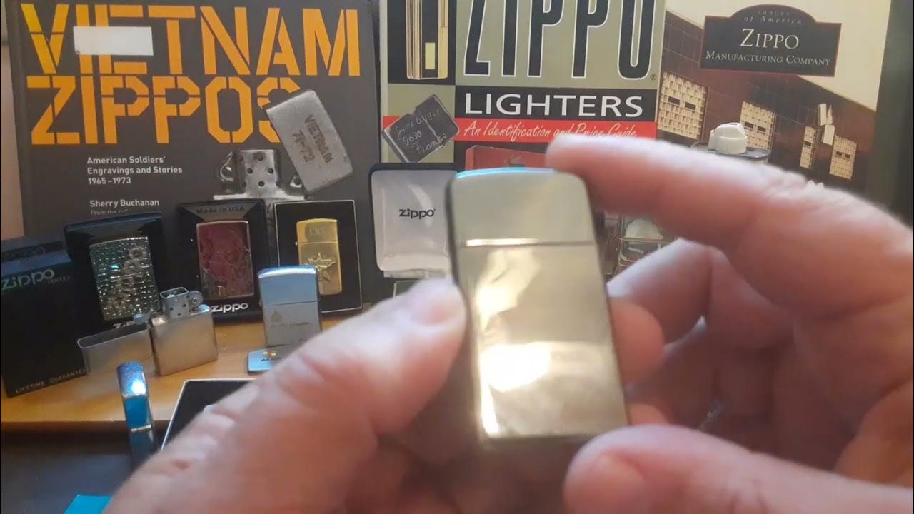 49709 Zippo Slim 65th Anniversary Collectible Lighter - YouTube