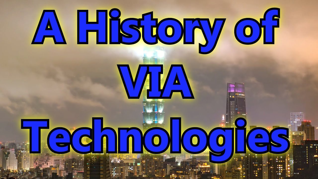 VIA Technologies PC Chipsets to Artificial Intelligence, History - YouTube